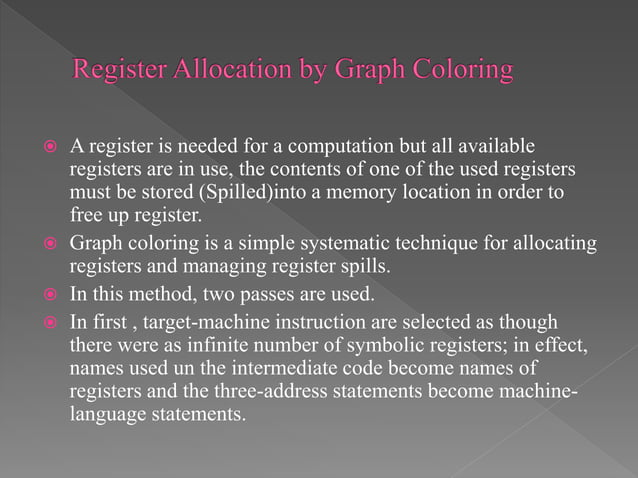 Register allocation and assignment | PPTX