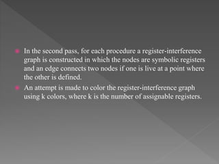 Register allocation and assignment | PPTX