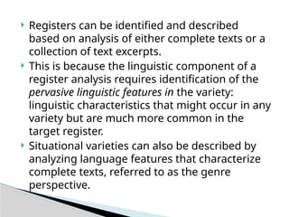 Register and Genre - Sir Ahmed Bilal-1.ppt