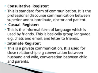 Register and Genre - Sir Ahmed Bilal-1.ppt