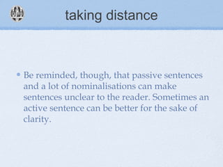 Register and style | PPT