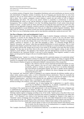 Register and style as distinct and ‘functional’ varieties of language | PDF