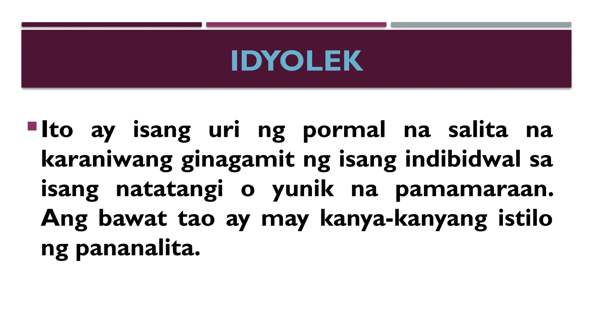 REGISTER AT BARAYTI NG WIKA SA PILIPINAS | PPTX