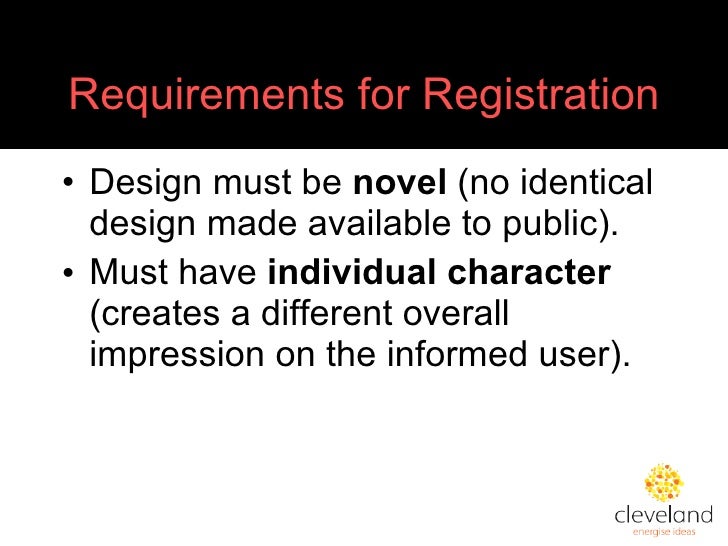 Registered Designs