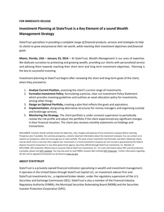 About StateTrust | PDF