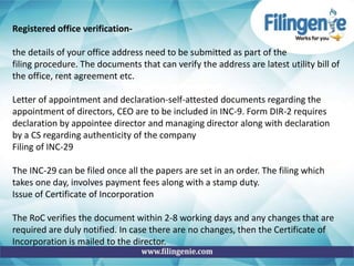 Registering a company | PPTX