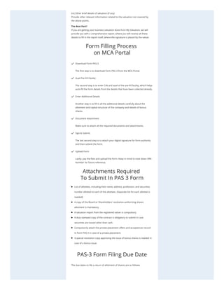 Registering Valuer’s Information in PAS 3 Form: Understanding ...