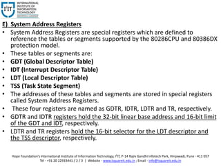 Register Organization of 80386 | PPTX