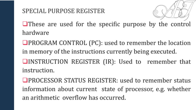 Register organization, stack | PPTX