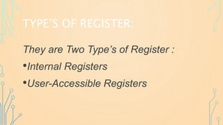 Register presentation | PPT