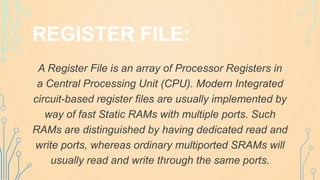 Register presentation | PPT