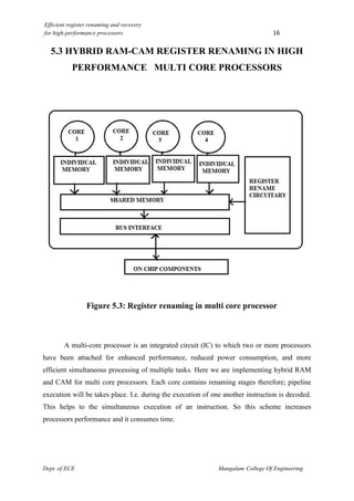 Register renaming technique | PDF