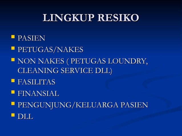 REGISTER RESIKO dan PEMETAAN RESIKO dalam akreditasi.ppt
