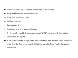 Registers siso, sipo | PPTX