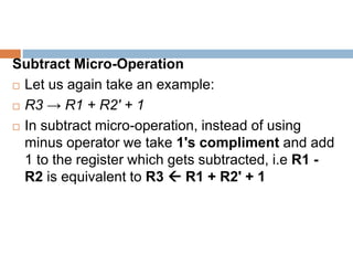 Registers in coa | PPTX