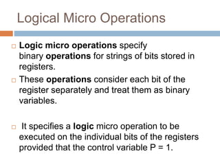 Registers in coa | PPTX