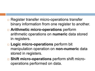 Registers in coa | PPTX