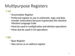 programmer model and registers of 8086.ppt