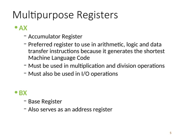 programmer model and registers of 8086.ppt