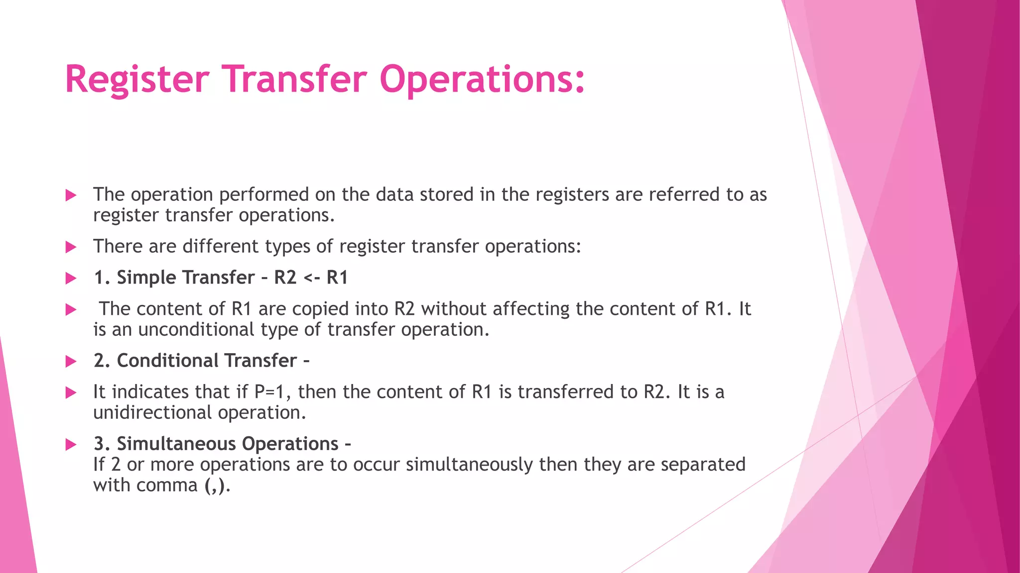 Register transfer and microoperations | PPT