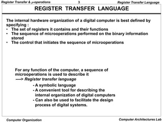 REGISTER TRANSFER AND MICROOPERATIONS2017-3-5.ppt | Programming ...