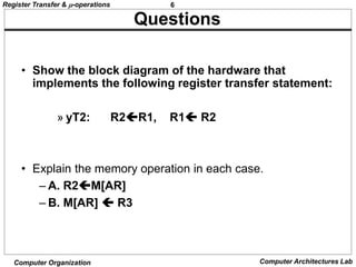 REGISTER TRANSFER AND MICROOPERATIONS2017-3-5.ppt | Programming Languages | Computing