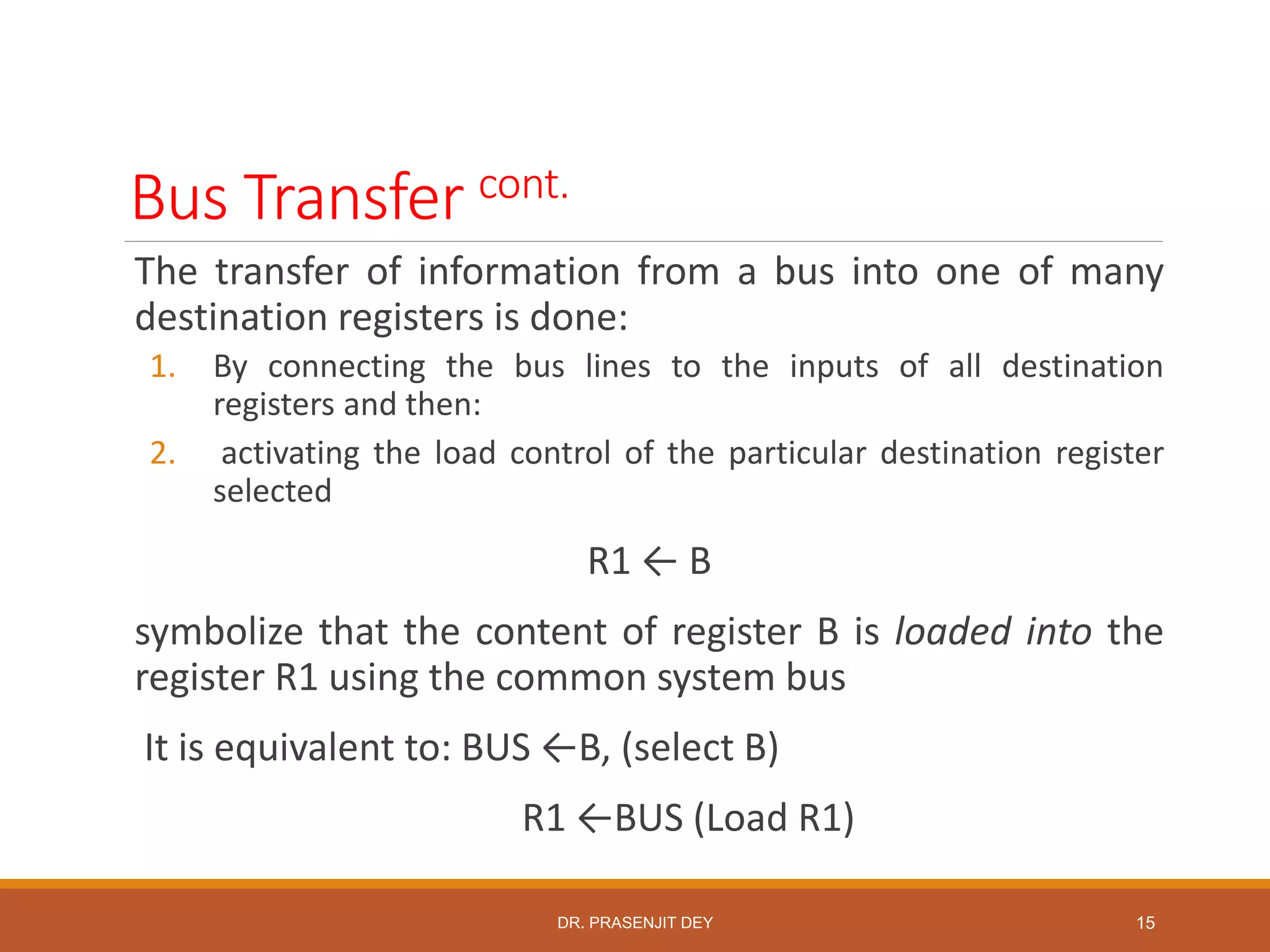 Register transfer and microoperations part 1 | PPT