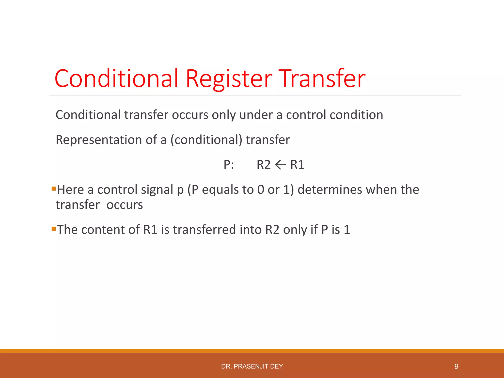 Register transfer and microoperations part 1 | PPT