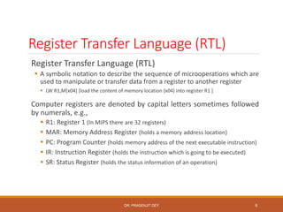 Register transfer and microoperations part 1 | PPT