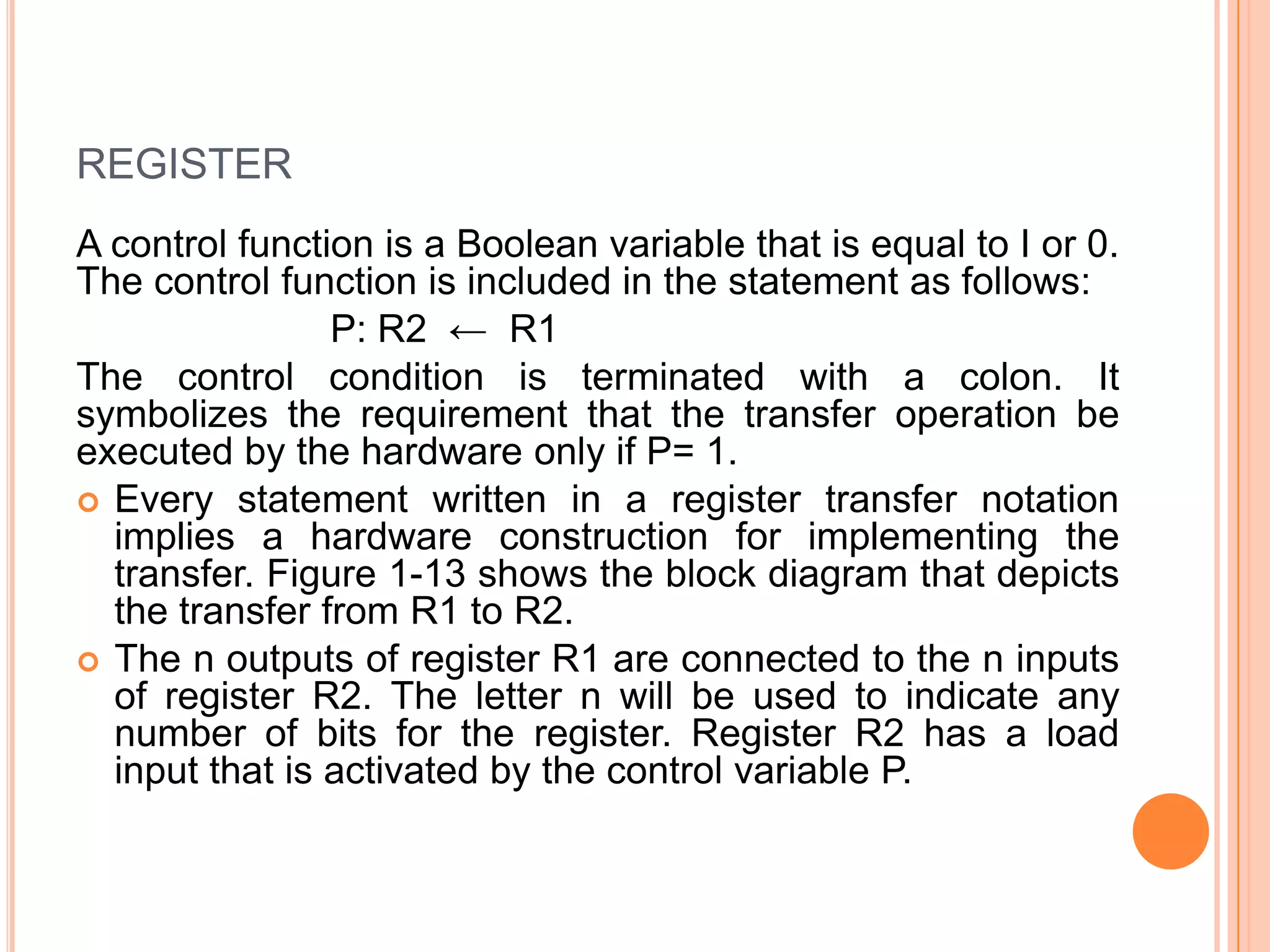Register transfer language | PPTX