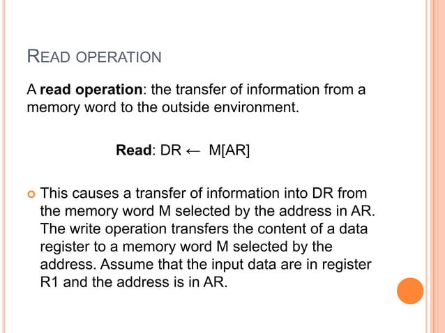 Register transfer language | PPTX | Programming Languages | Computing