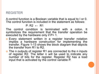 Register transfer language | PPTX