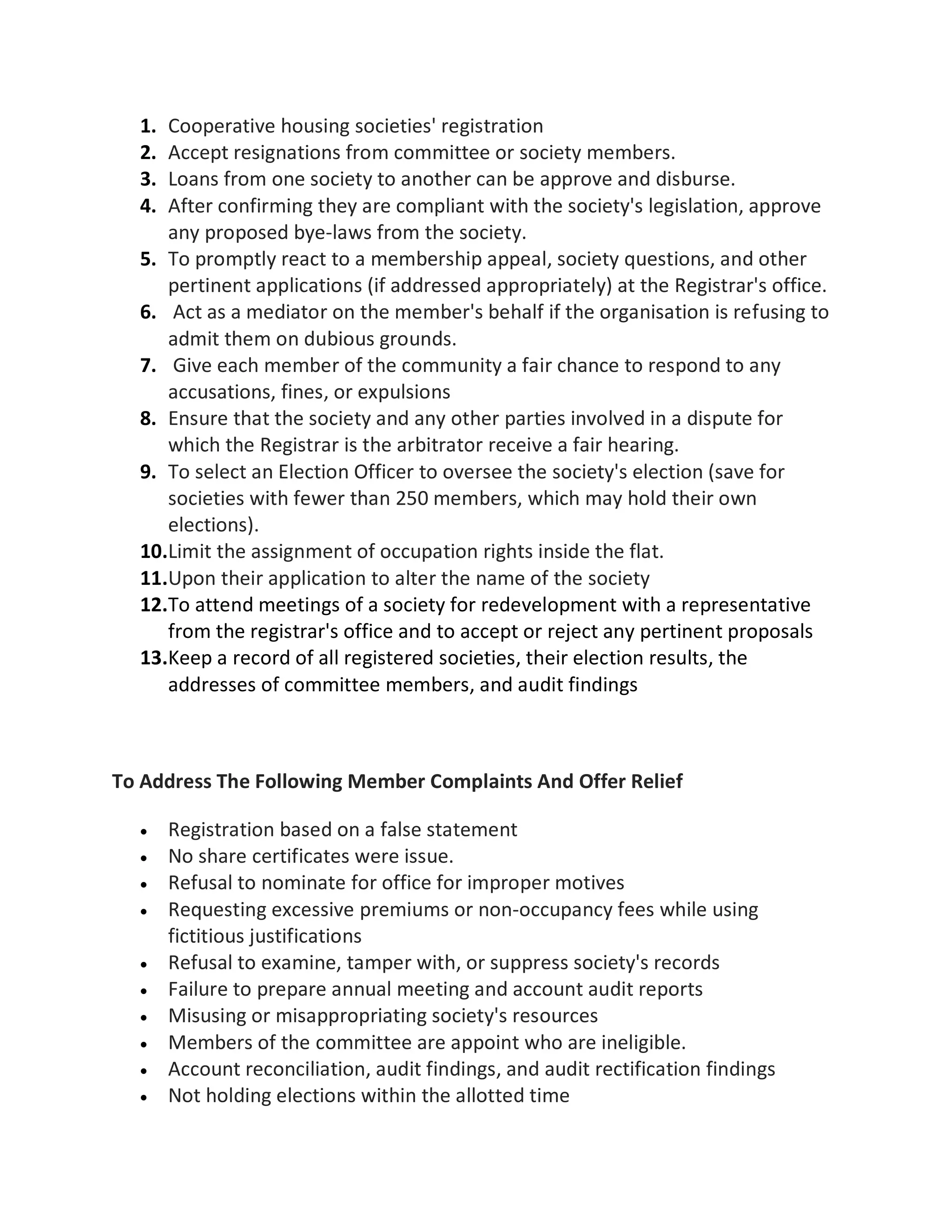 Registrar Of Cooperative Societies.pdf | Office Property | Real Estate