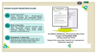 REGISTRASI FASYANKES, DFO DAN RME di jaksel | PPTX