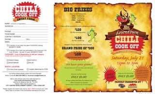 Chili 2012 Registration | PPT