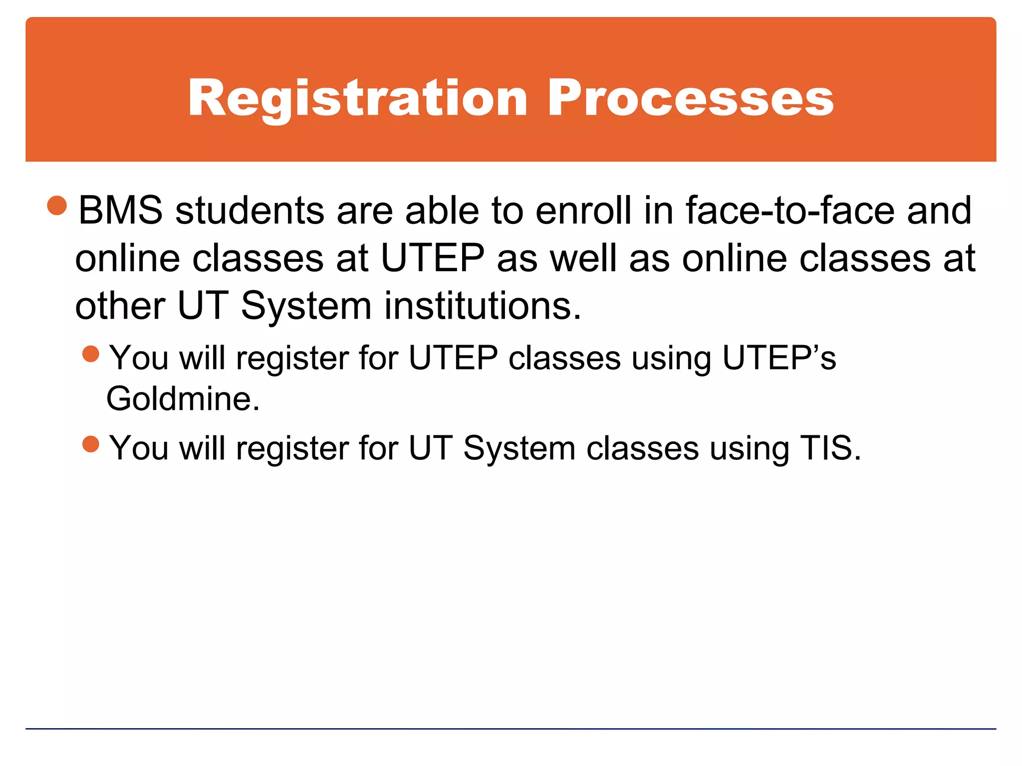 BMS Registration | PPT