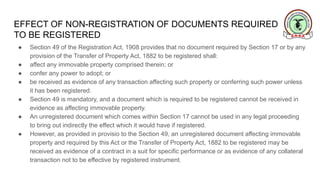 Registration act (1) | PDF