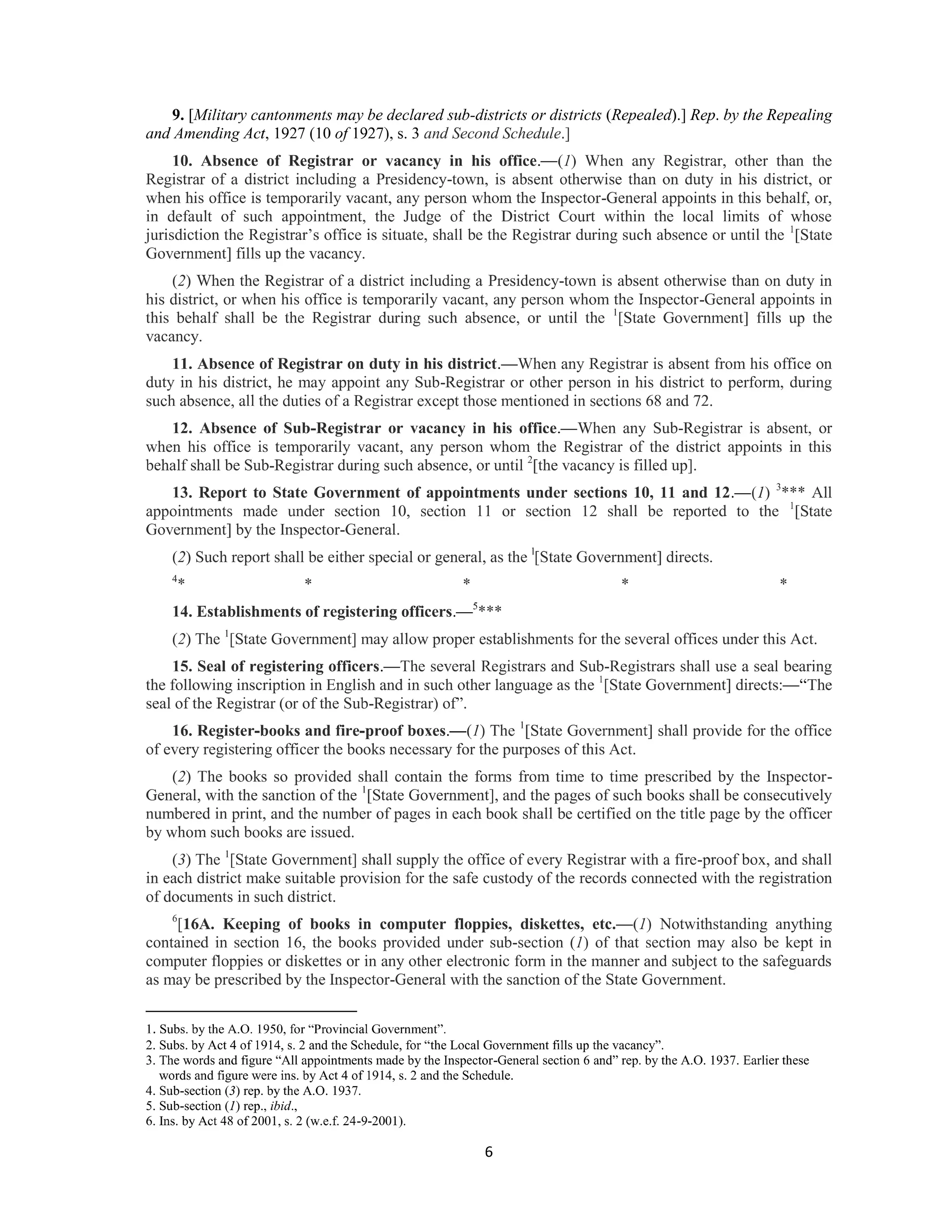 Indian registration act 1908 government of india | PDF