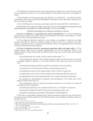 Indian registration act 1908 government of india | PDF