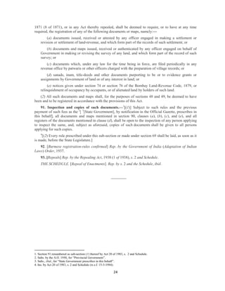 Indian registration act 1908 government of india | PDF