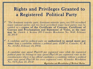 Registration and accreditation of political parties | PPT