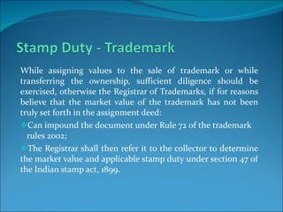 Registration and stamp duty | PPT