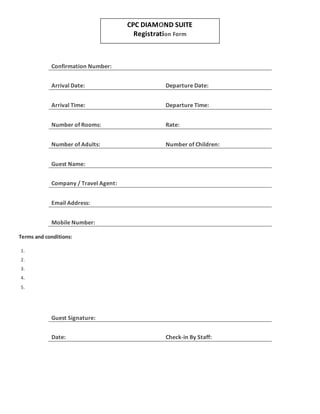 Registration card guest_7 | DOCX