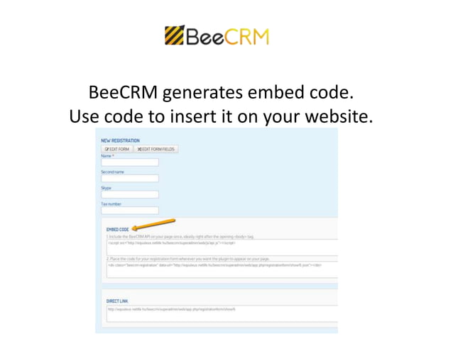 Registration form Tutorial | PPTX