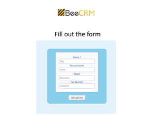 Registration form Tutorial | PPTX