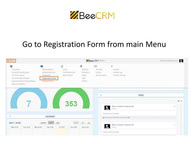 Registration form Tutorial | PPTX