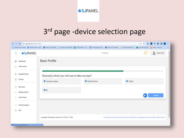 Registration For SJ Panel | PPT