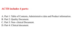 REGISTRATION OF INDIAN DRUG PRODUCT IN OVERSEAS MARKET.pptx