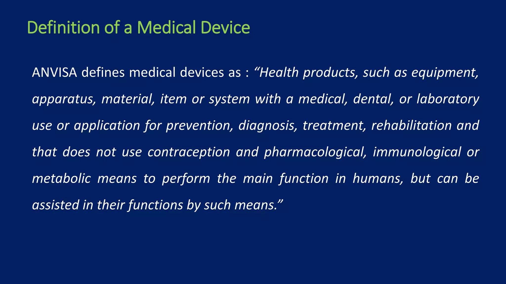 Registration of medical devices with Brazil's Anvisa | PDF