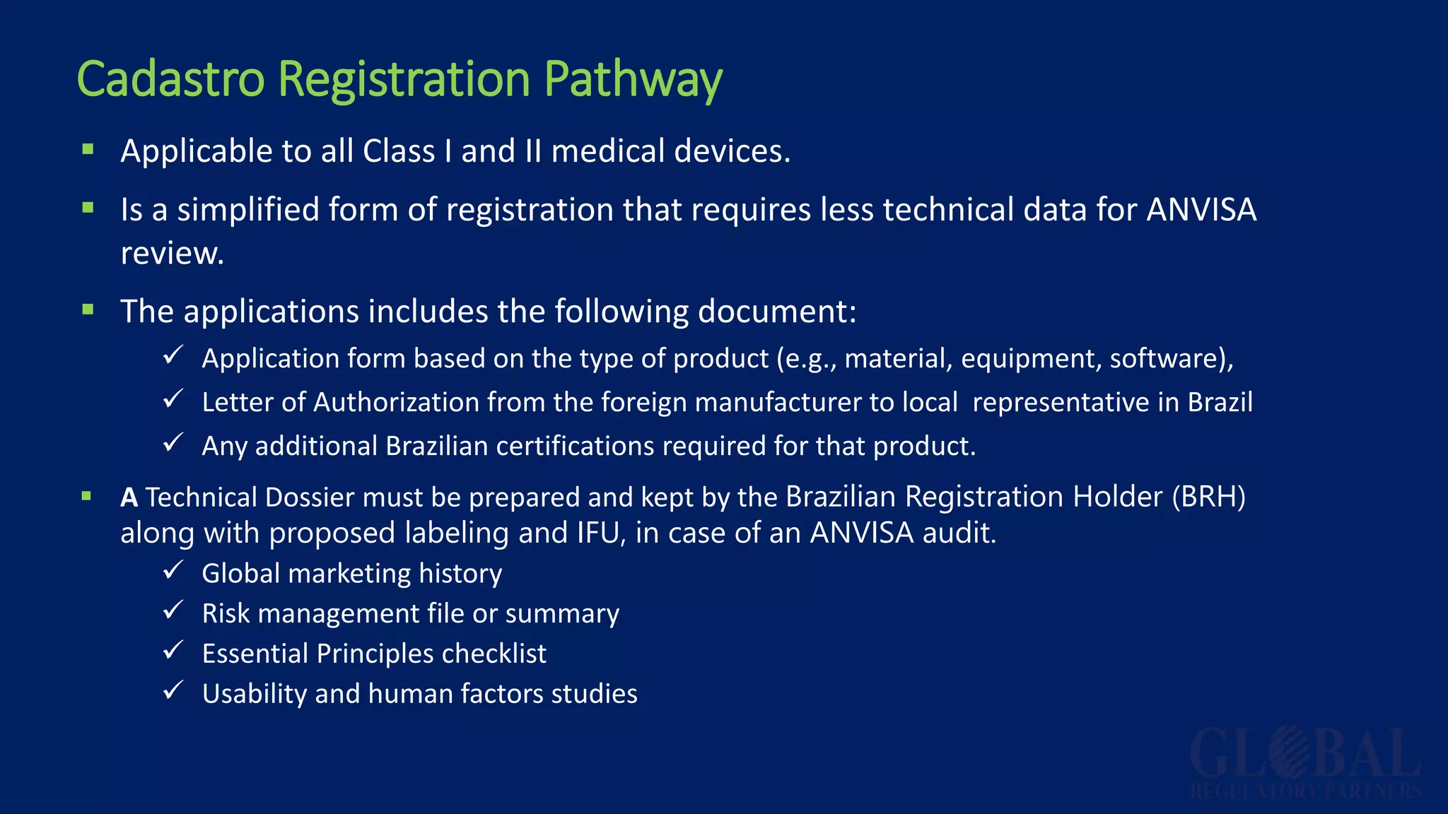 Registration of medical devices with Brazil's Anvisa | PDF